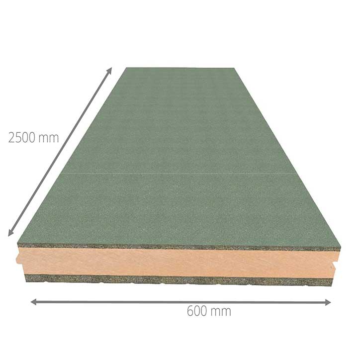 Panel Sandwich Madera Aglomerado Hidrofugo - Panelfix