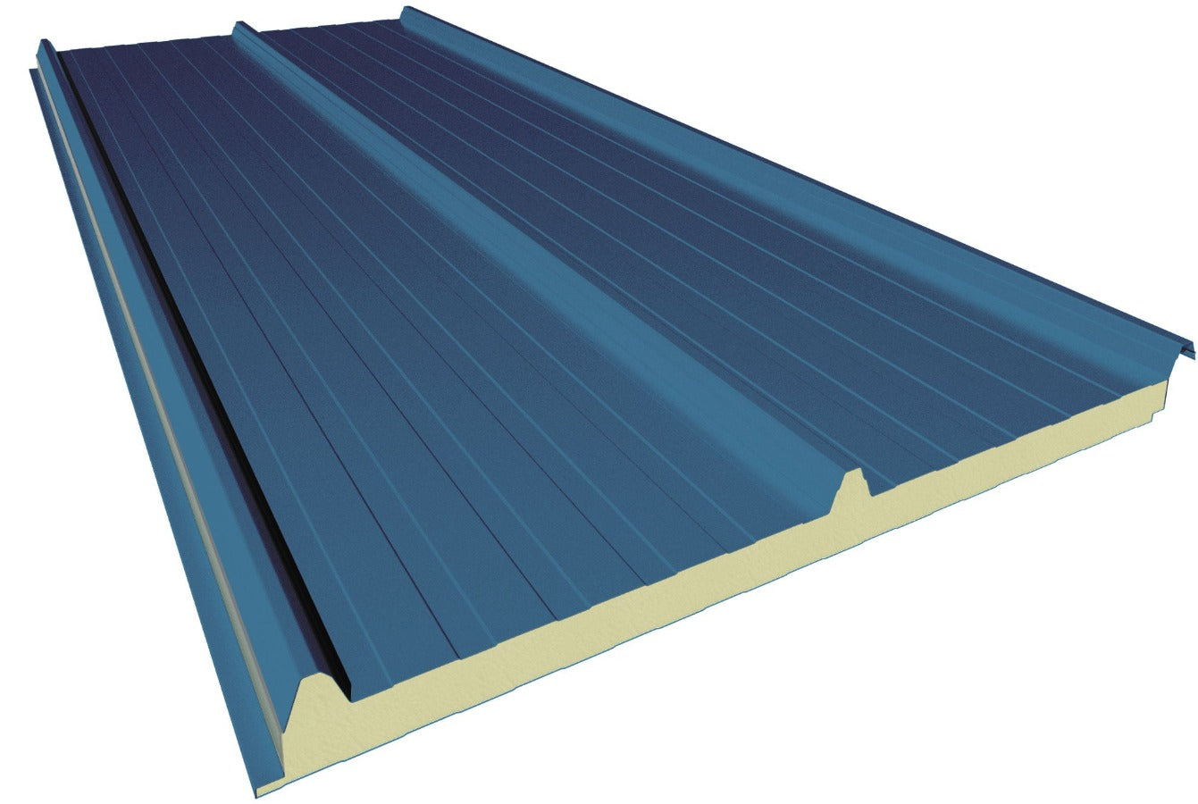 Panel de Cubierta Easy Cub 3 Grecas PUR - Panelfix
