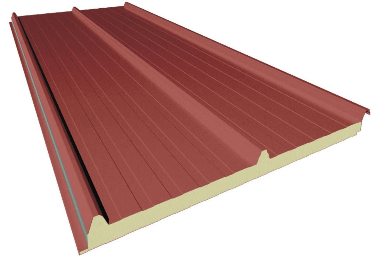Panel de Cubierta Easy Cub 3 Grecas PUR - Panelfix